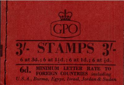 British Stamps | Browse Stamps | Booklets | QE II Stitched Pre Decimal ...